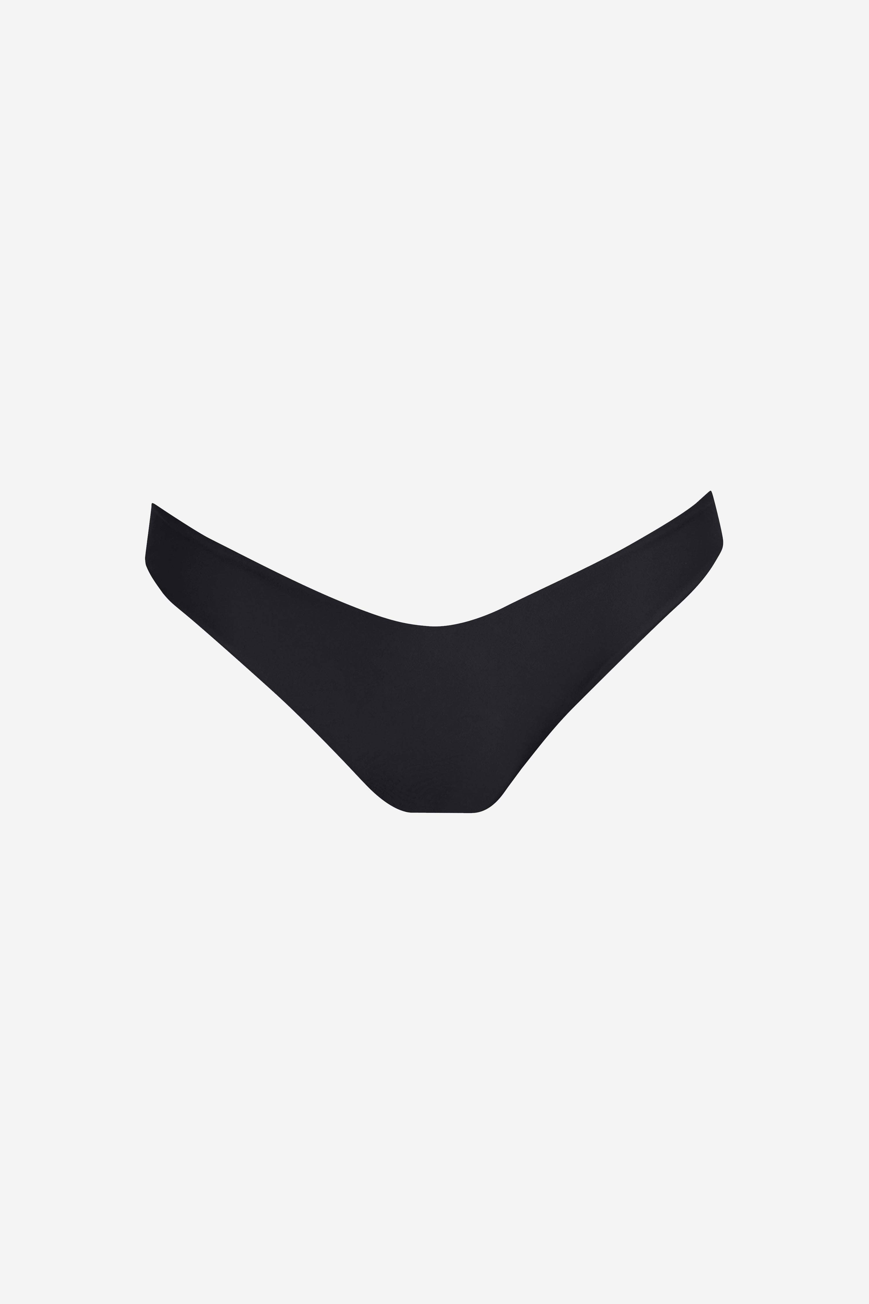 Alam V Cut Swim Bottom Noir Sustainable Swimwear – KYND